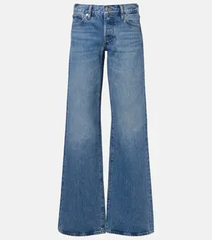 FRAME Wide-leg Jeans - Blue