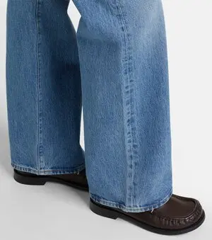 FRAME Wide-leg Jeans - Blue
