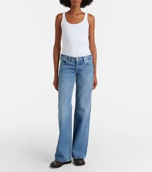 FRAME Wide-leg Jeans - Blue