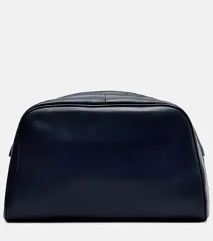 THE ROW Leila Small Leather Clutch - Blue