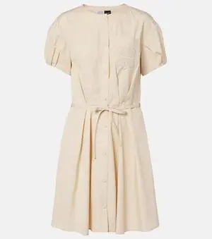 Loewe Button Detailed Day Dresses