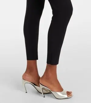 Norma Kamali Fara Open-back Jersey Catsuit