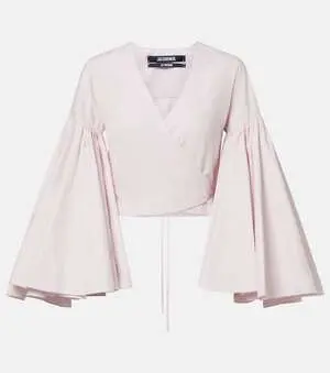 Jacquemus Tie Detailed Blouses