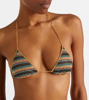 Oseree Lumiere Striped Bikini - Multicoloured