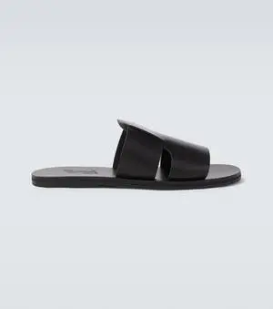 Ancient Greek Sandals Open Toe Slides Slipper For Men