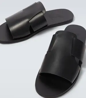 ANCIENT GREEK SANDALS Miltiadis Leather Sandals