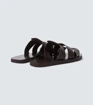 ANCIENT GREEK SANDALS Andreas Leather Fisherman Sandals