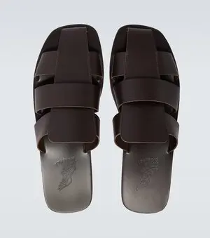 ANCIENT GREEK SANDALS Andreas Leather Fisherman Sandals