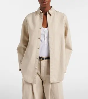 Jacquemus Amelo De-nimes Denim Shirt