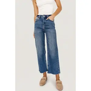 BALTIC BØRN Kirby High-rise Wide-leg Jeans - Medium Wash