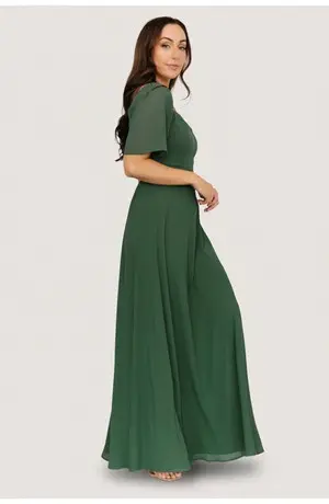 BALTIC BØRN Sierra Sweetheart Maxi Dress - Evergreen