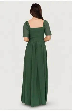 BALTIC BØRN Sierra Sweetheart Maxi Dress - Evergreen