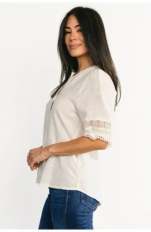 BALTIC BØRN Alba Button Up Top