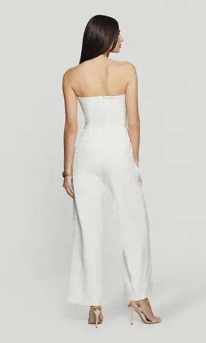 Generation Love Presley Strapless Jumpsuit - White
