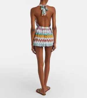 Missoni Zigzag Lame Romper