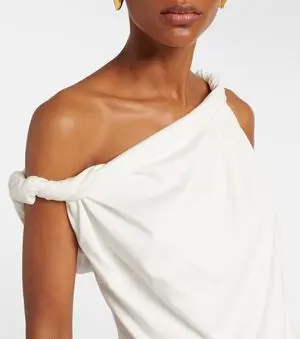 RÓHE Cotton-blend Top - White