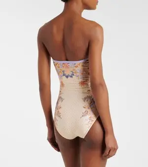 Zimmermann Indra Printed One Piece Swimsuit