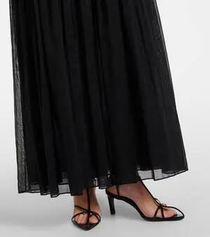 RÓHE Pleated Maxi Dress