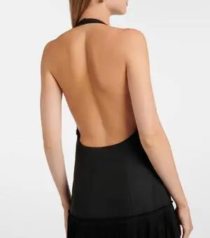 RÓHE Pleated Maxi Dress