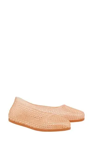 ANCIENT GREEK SANDALS Iro Mesh Jelly Flat - Beige