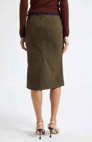 SHUSHU/TONG Multipocket Utility Midi Skirt