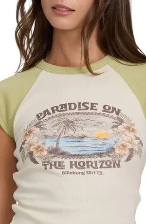 BILLABONG Horizon Rib Knit Tee