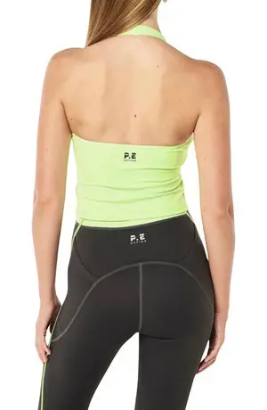 P.E Nation Radar Rib Tank - Washed Lime