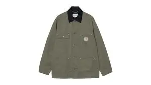 Carhartt Wip Og Chore Coat Spring Jacket - Leaf/black
