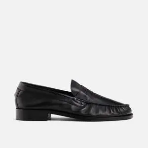 DUKE + DEXTER Ezra Tumbled Ruched Loafer
