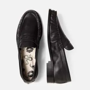 DUKE + DEXTER Ezra Tumbled Ruched Loafer