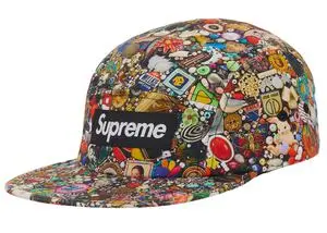 Supreme Mike Kelley Camp Cap - Multicolor