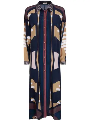 VOLANTIS Riad Shirt Dress - Multi