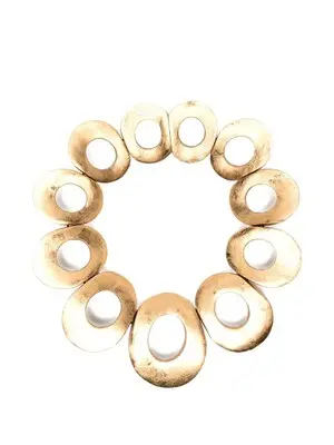 MONIES Eira Acacia Wood Necklace Multi