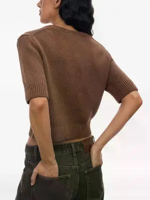 12 STOREEZ Hearth Short-sleeve Sweater