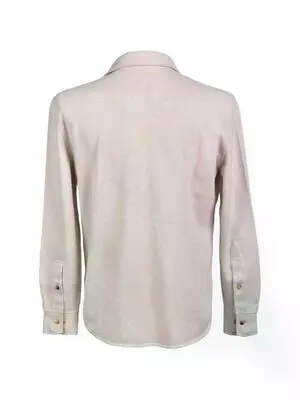Brunello Cucinelli Knitted Shirt Jacket - Neutrals
