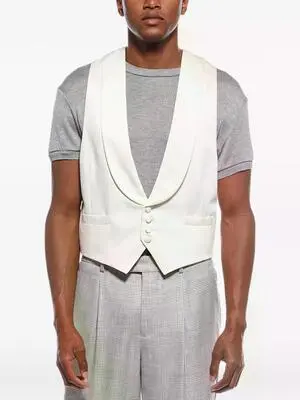 Brunello Cucinelli Shawl-collar Single-breasted Vest