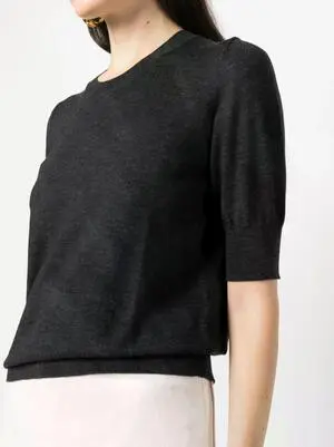 P.a.r.o.s.h Fine-knit Round-neck Top
