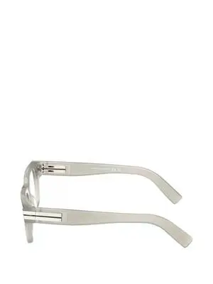 Zegna Square Frame Glasses - Grey