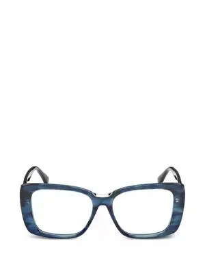Max Mara Square-frame Eyeglasses - Blue