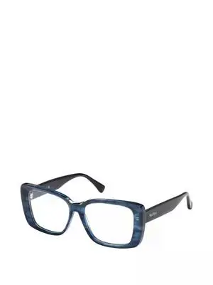Max Mara Square-frame Eyeglasses - Blue