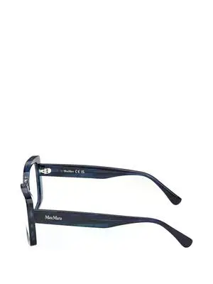 Max Mara Square-frame Eyeglasses - Blue