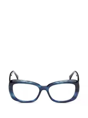 Max Mara Square-frame Eyeglasses - Blue