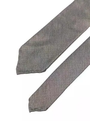 DELL'OGLIO Martin Neck Tie - Brown