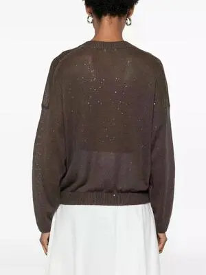 Brunello Cucinelli Sequin-embellished Jumper