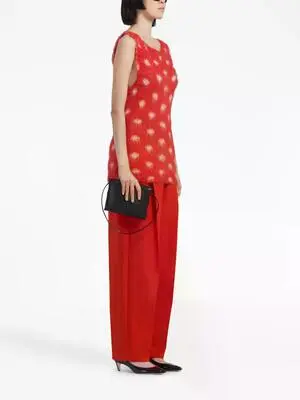 Marni Patterned Intarsia Sleeveless Jumper