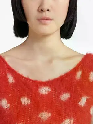 Marni Patterned Intarsia Sleeveless Jumper