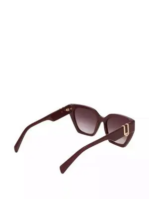 Liu Jo Logo-plaque Cat-eye Sunglasses