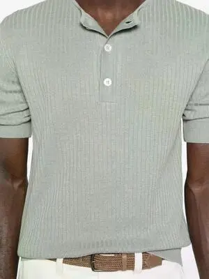 LARDINI Quarter-button Sweater