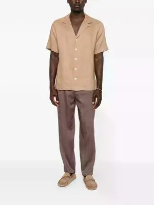 LARDINI Buttoned Shirt - Neutrals
