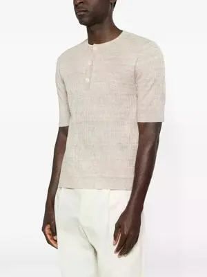 LARDINI Buttoned T-shirt